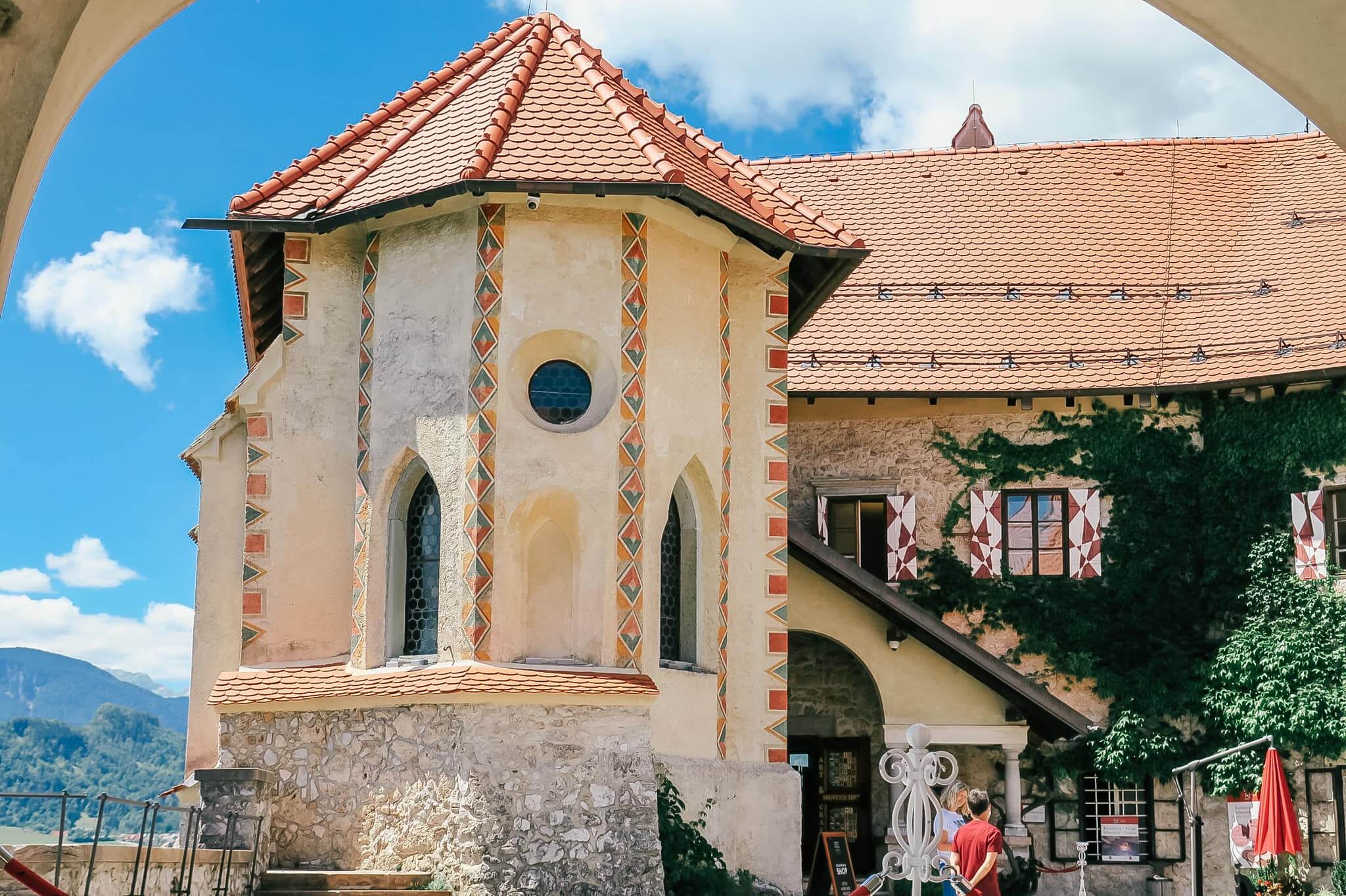 Pranzo con vista al Bled Castle Restaurant